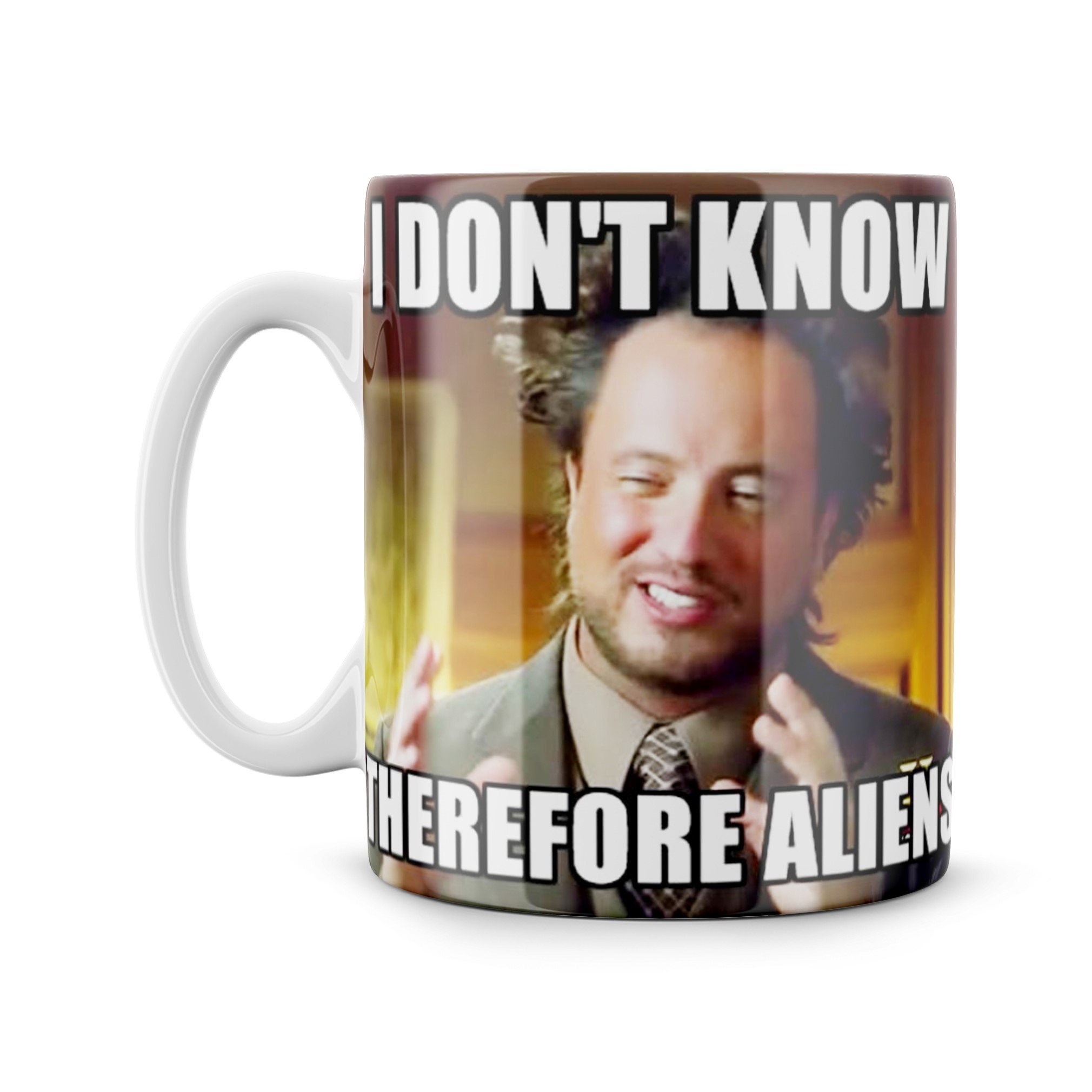 Giorgio Tsoukalos Aliens Blank