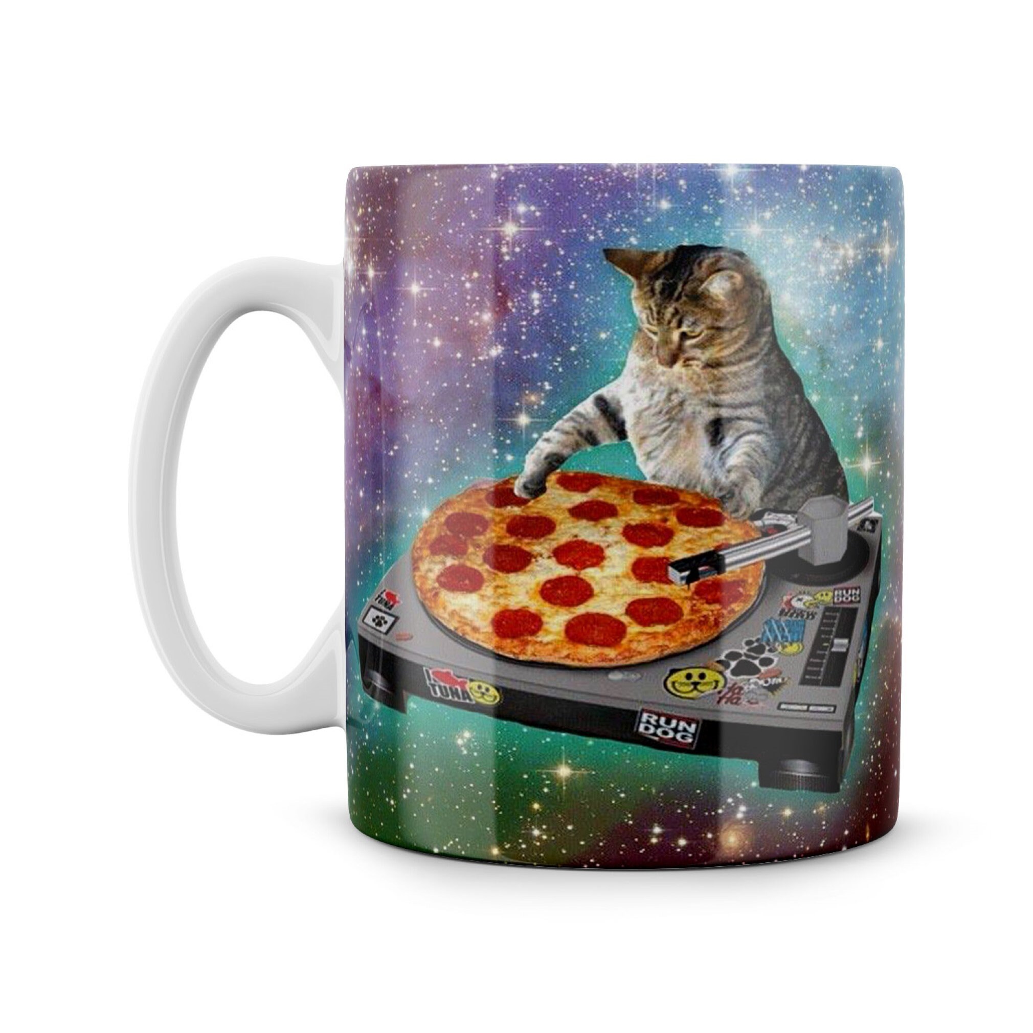 Heavy Breathing Cat Meme Pizza