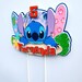 Personalised Stitch Cake Topper 3D With Name and Age - Etsy UK