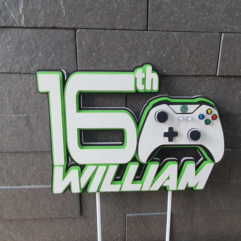 Xbox Cake Topper - Etsy UK