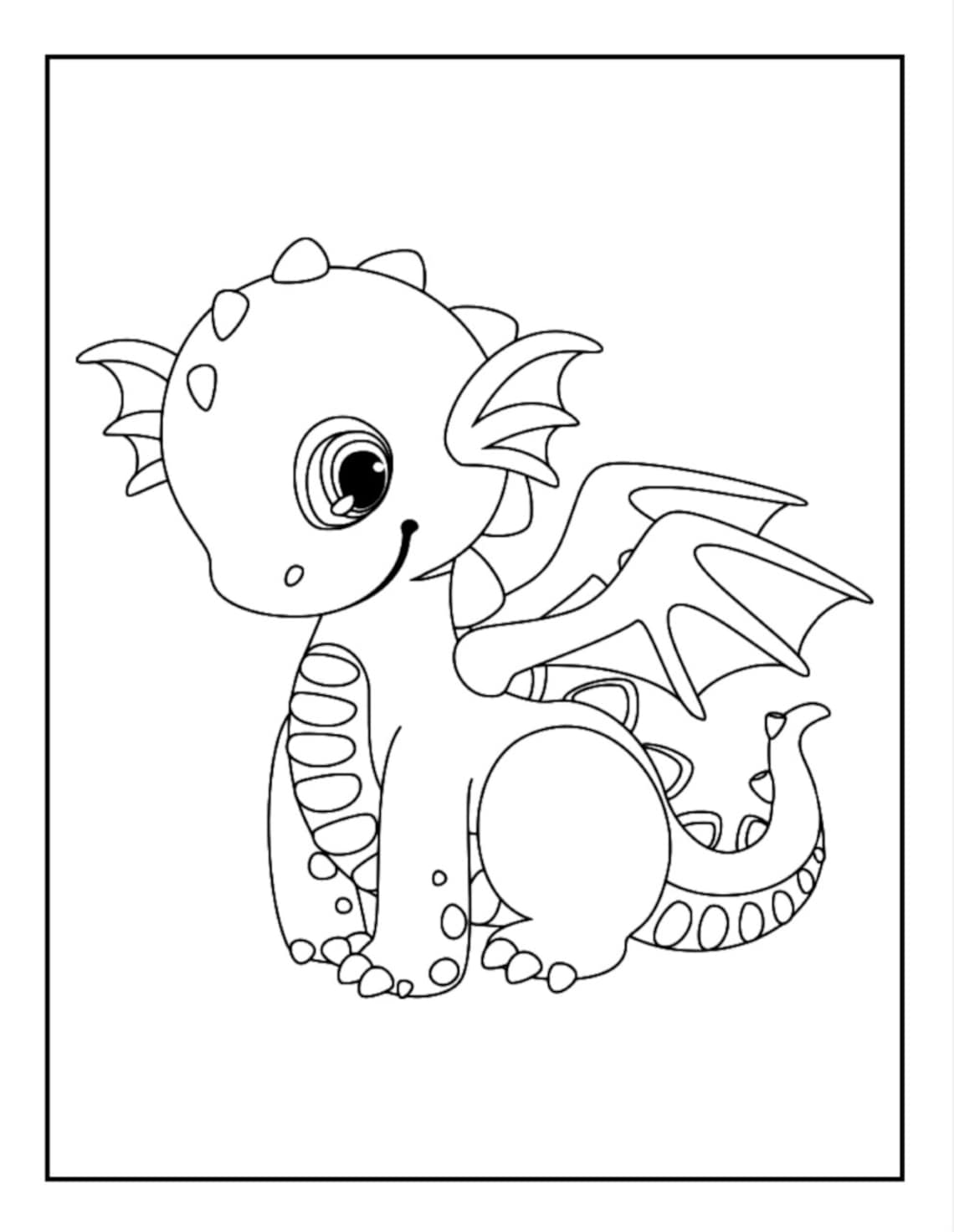 Páginas para colorear para niños | Etsy