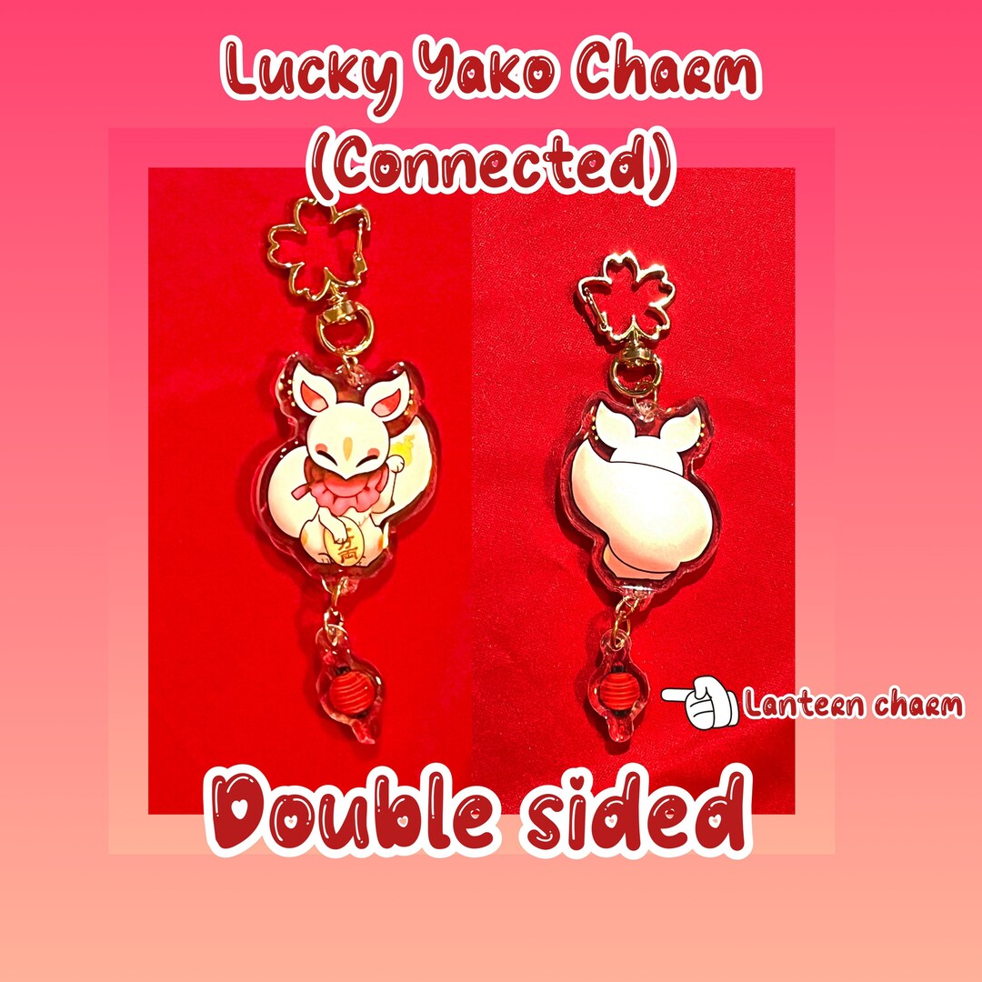 Lucky Yako (TBHK) - Matte Sticker, Print & Charm - Etsy