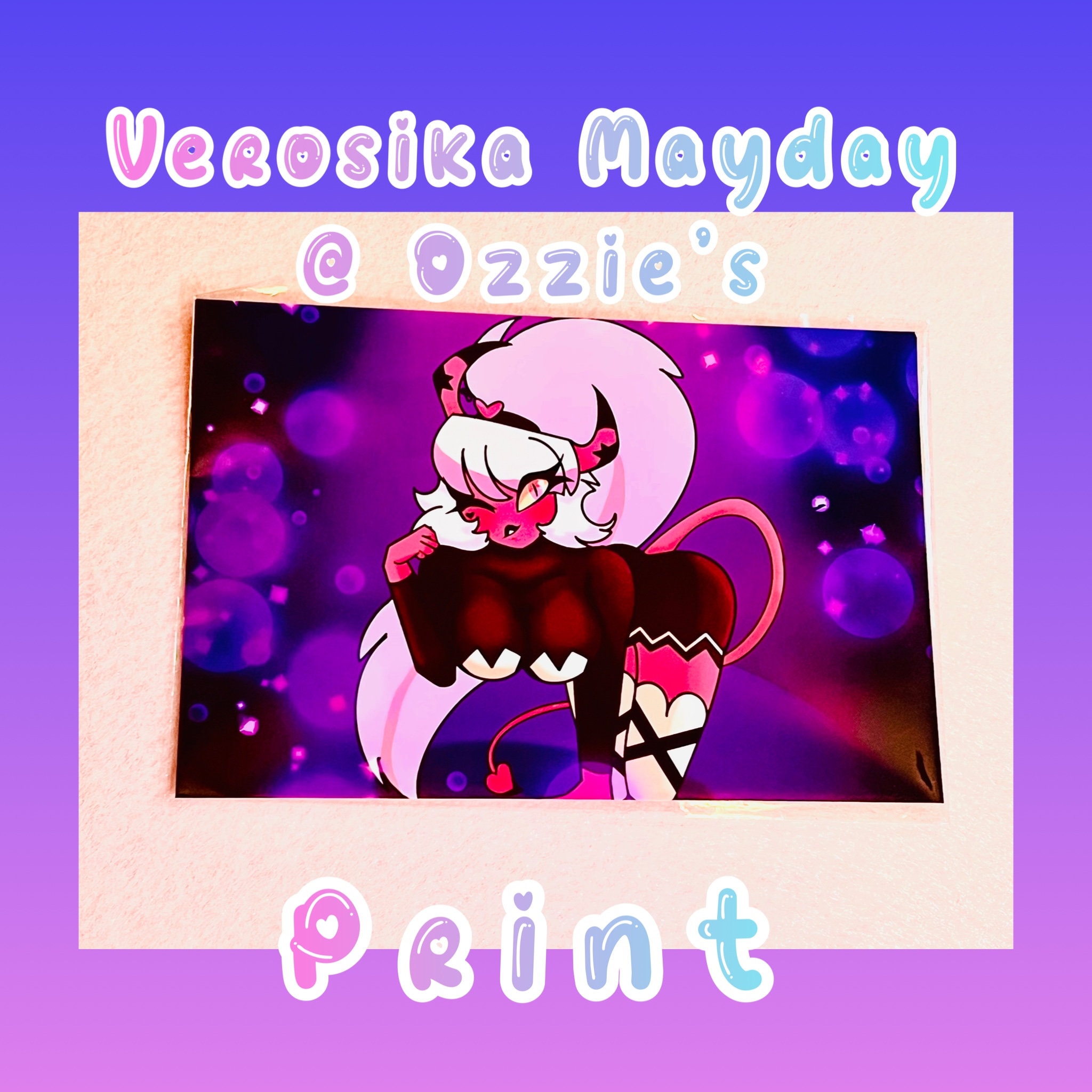 Verosika Mayday Ozzie's Print helluva Boss - Etsy