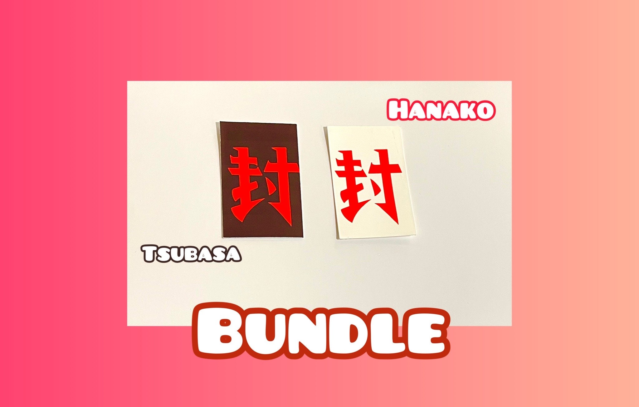 Hanako and Tsukasa Seal Stickers toilet Bound Hanako Kun - Etsy Australia
