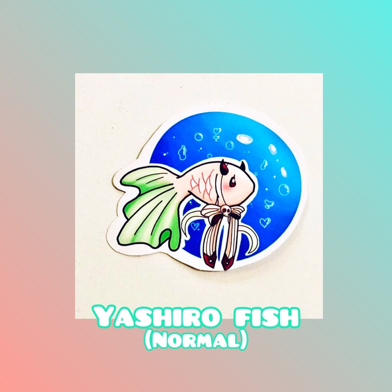 Yashiro- Fish Stickers (toilet Bound Hanako Kun) - Etsy