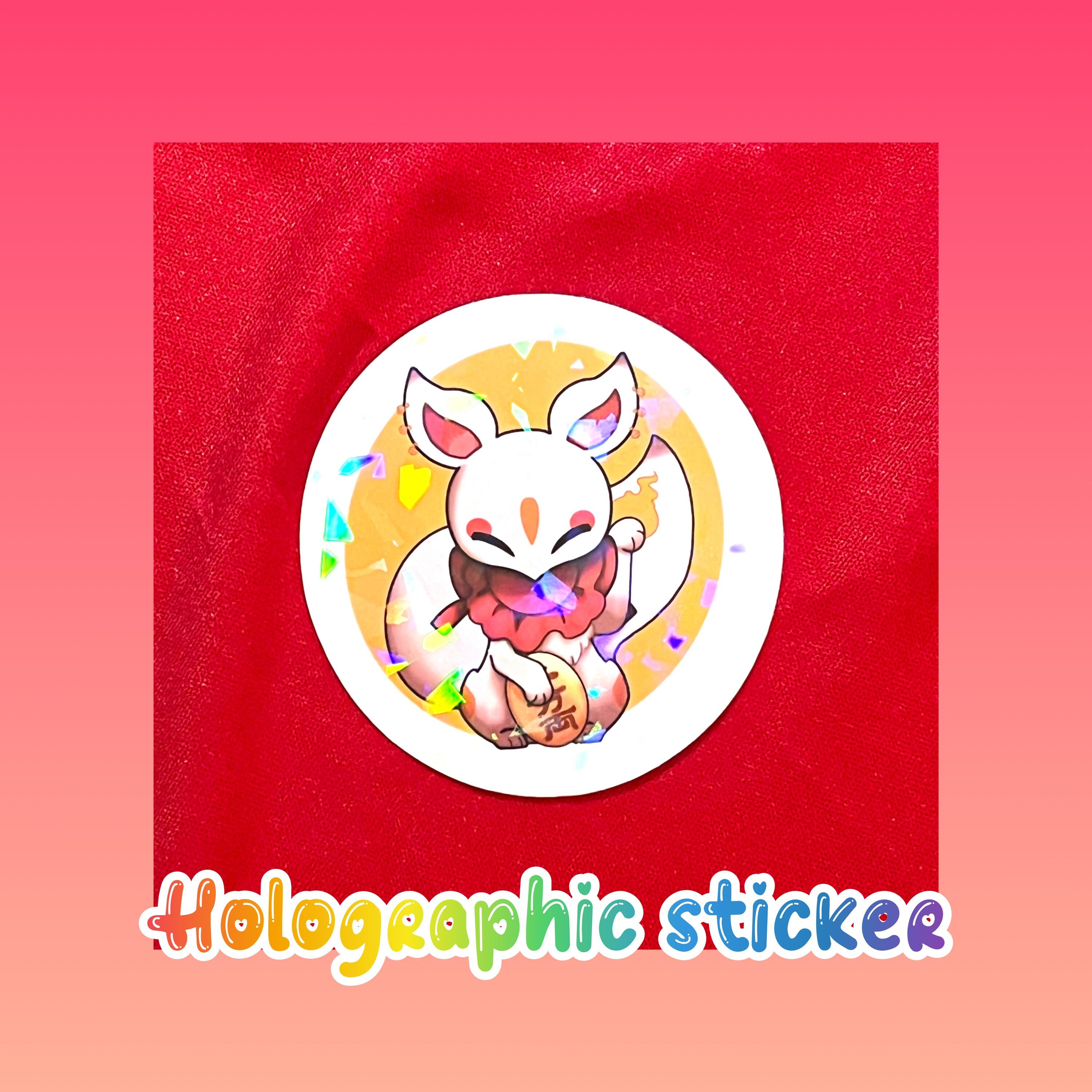 Lucky Yako (TBHK) - Matte Sticker, Print & Charm - Etsy