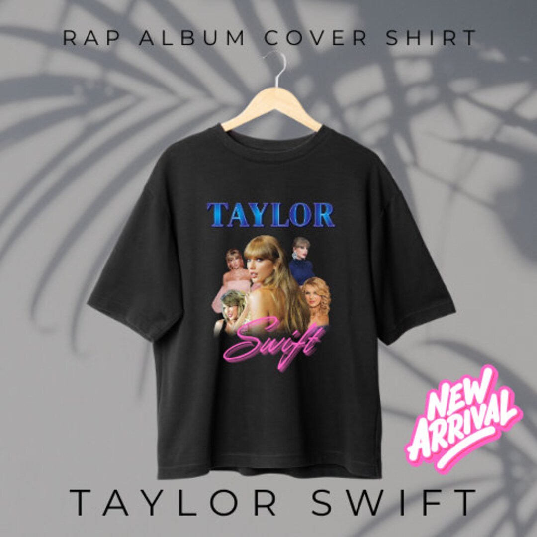 Taylor Swift Rap Album Cover Bootleg Oversized Tshirt - Etsy