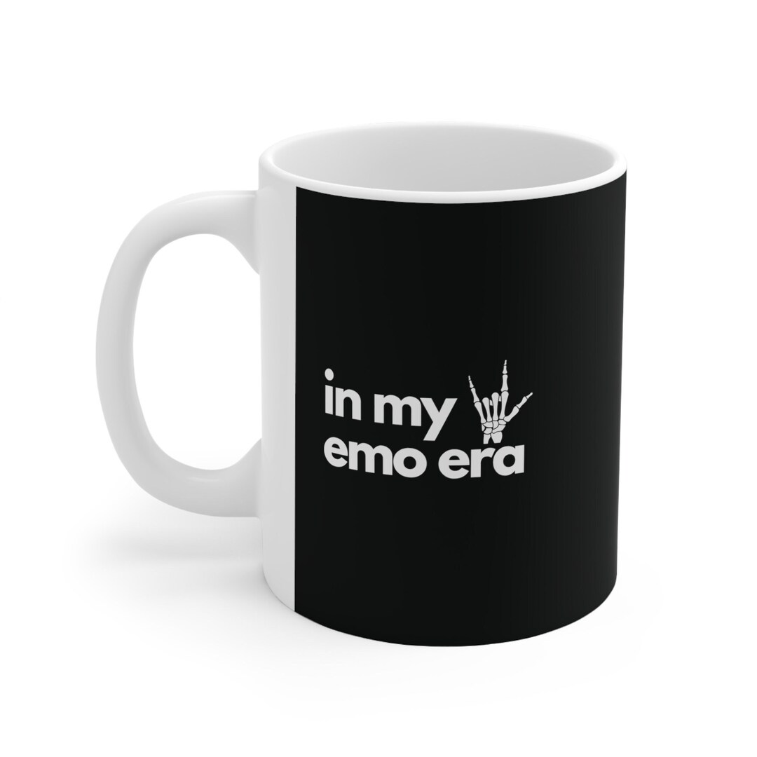In My Emo Era Coffee Cup in My Emo Era Mug It's Not a Phase Mom - Etsy