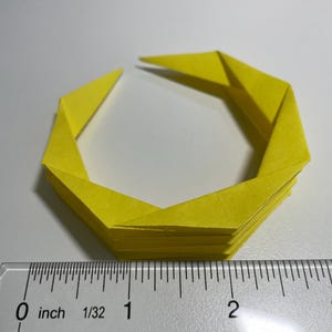 Handmade 3D Origami Crescent Moon - Etsy