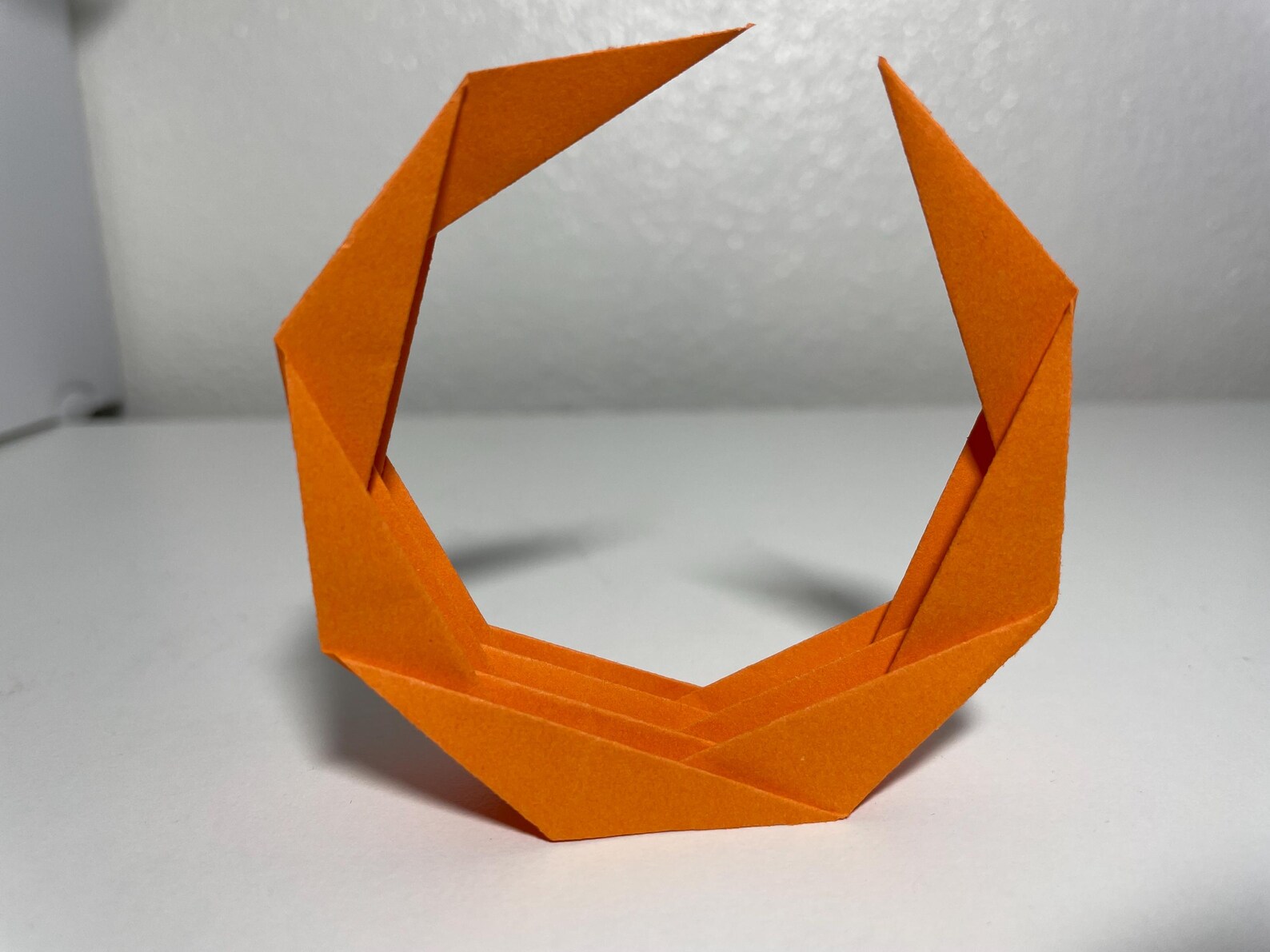 Handmade 3D Origami Crescent Moon - Etsy