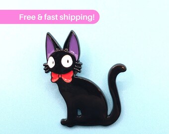 Kiki's Delivery Service Pin With Jiji - Etsy