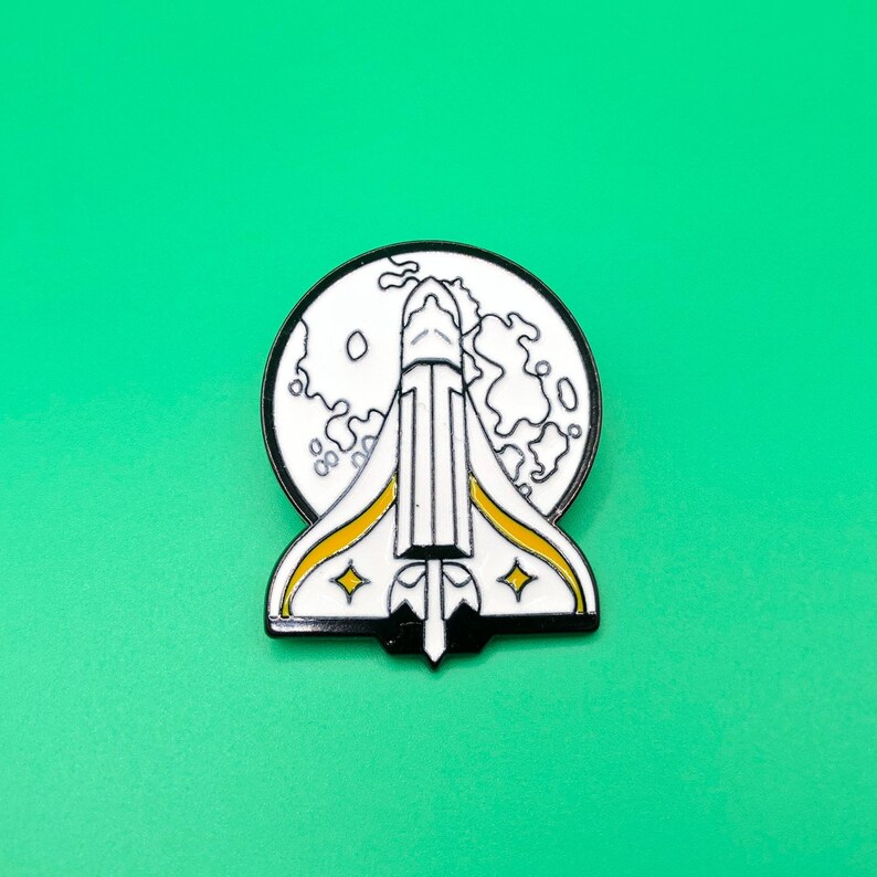 The LAST OF US Enamel Pin Ellie Rocket Pin Ellie Backpack - Etsy