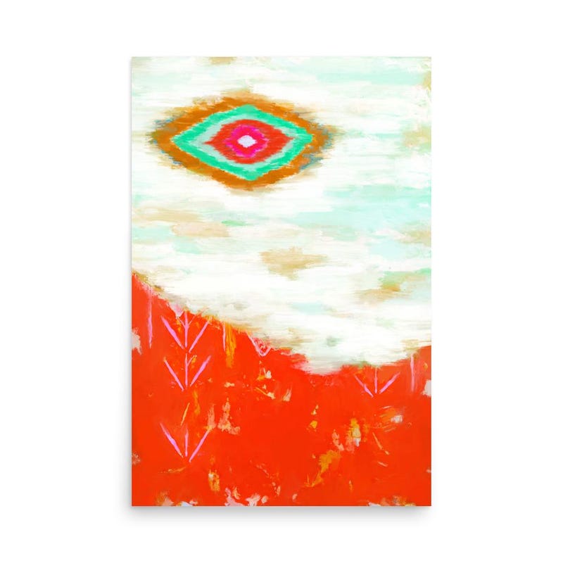 Ikat Painting - Etsy
