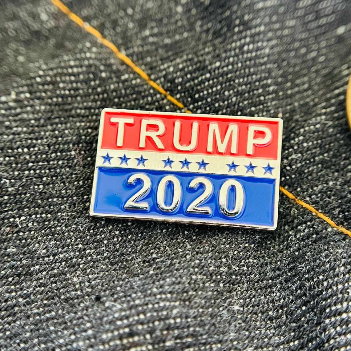 Donald Trump 2020 Enamel Lapel Pin Pinback Election Pins Custom Enamel Pins Pin Collection