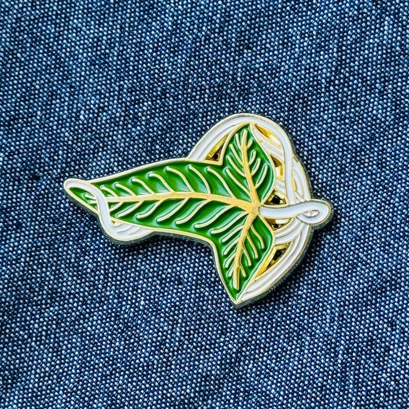 Elven Leaf Brooch - Etsy