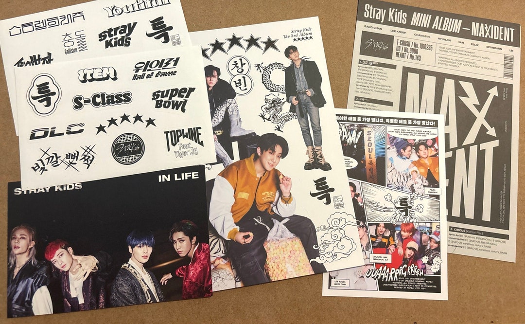 Official Stray Kids Inclusions From Albums, In-life Album, 5-star Album ...