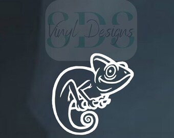 Chameleon Decal - Etsy