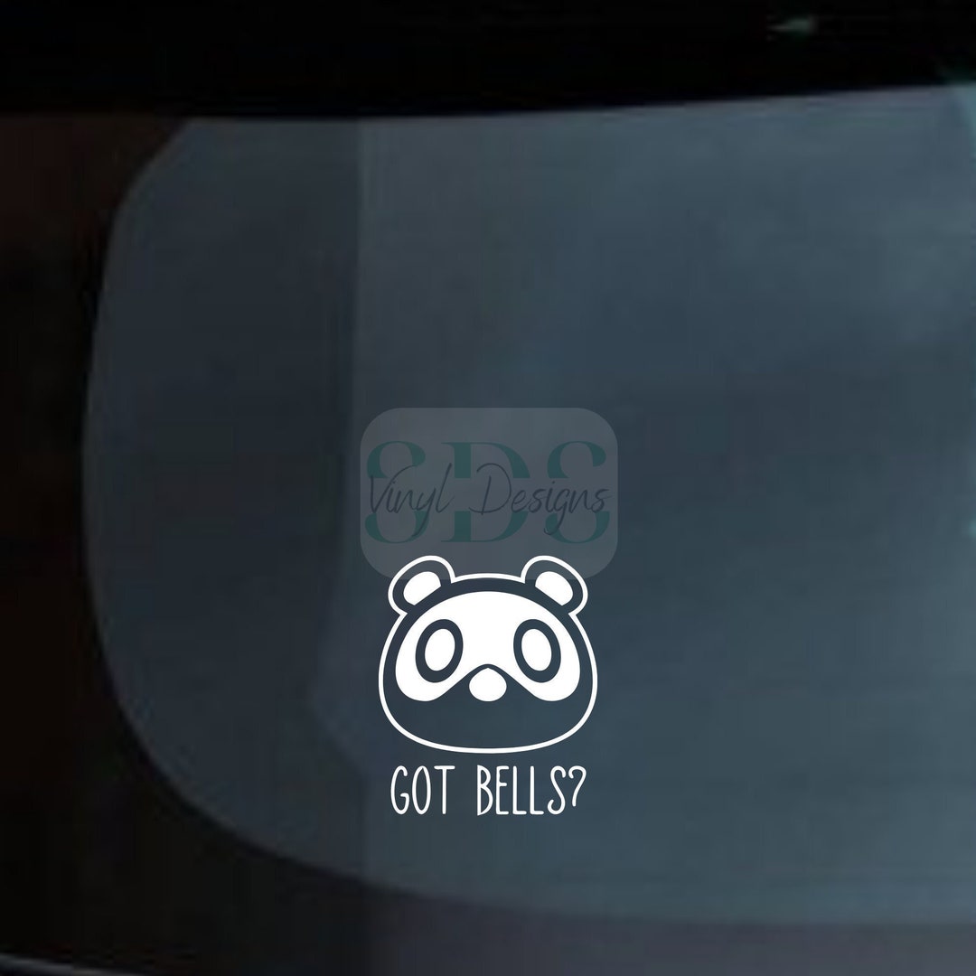 Tom Nook Got Bells Decal - Etsy