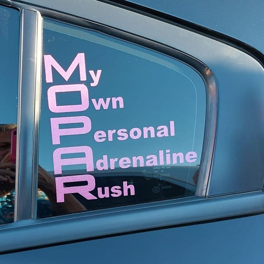 My Own Personal Adrenaline Rush Decal - Etsy