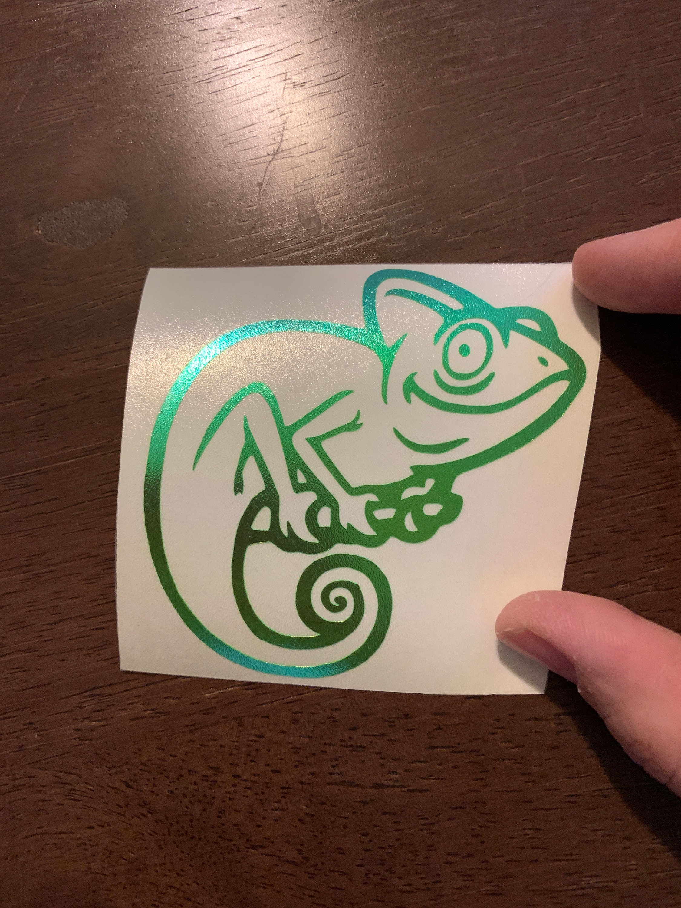Chameleon Decal - Etsy