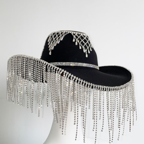Rhinestone Cowboy Hat - Etsy