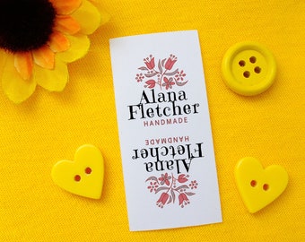 Fold Over Labels - Etsy