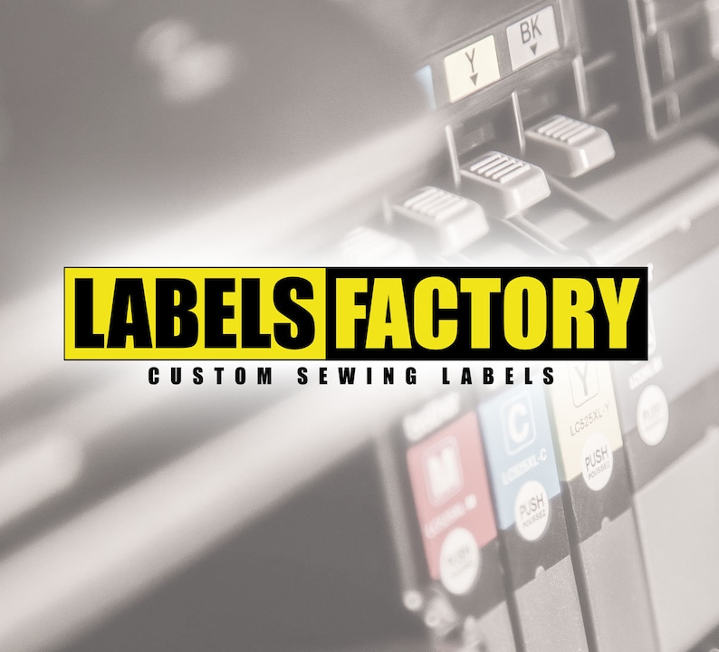Custom Sewing Labels Full Color Clothing Labels Logo | Etsy