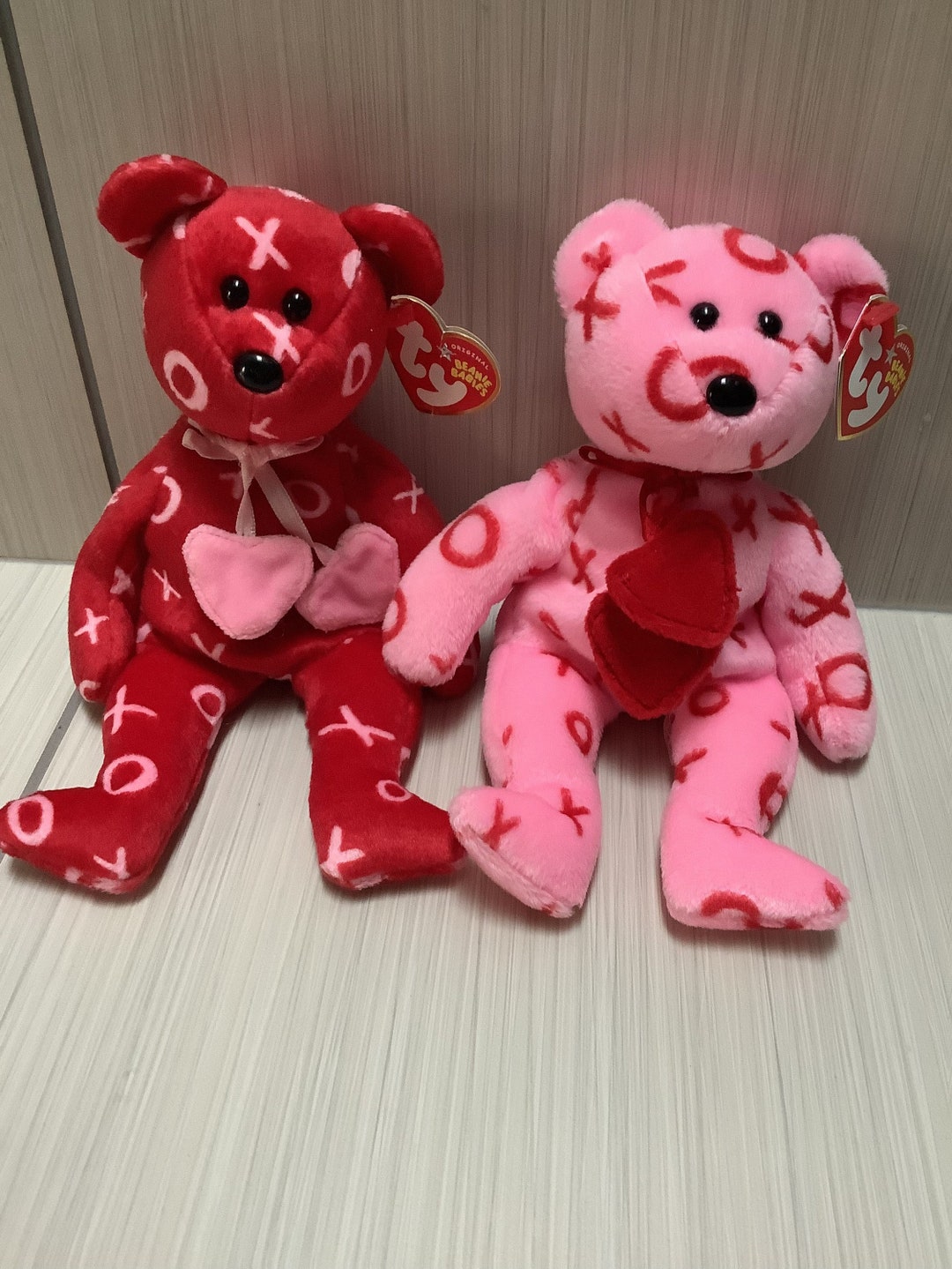 Ty “ Kiss Kiss ~ Hug Hug “ Beanie Baby - Etsy