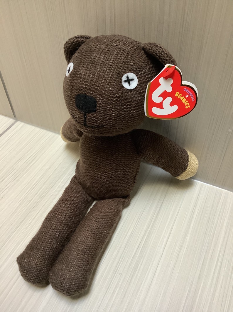 Ty Teddy I Love Bean Suit Mr Bean Beanie Baby - Etsy