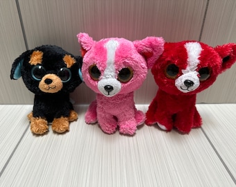 TY Beanie Boos RAZBERRY the Pink Monkey regular Size 6 Inch - Etsy