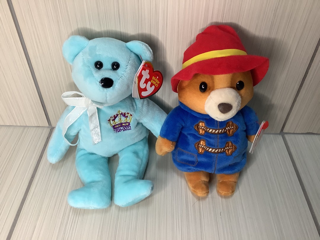 Ty “ Queen Elizabeth II ~ Paddington Bear “ Beanie Babies - Etsy