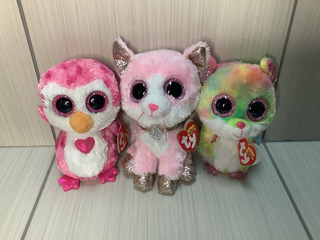 Ty Juliet Fiona Rodney Beanie Boos - Etsy Nederland