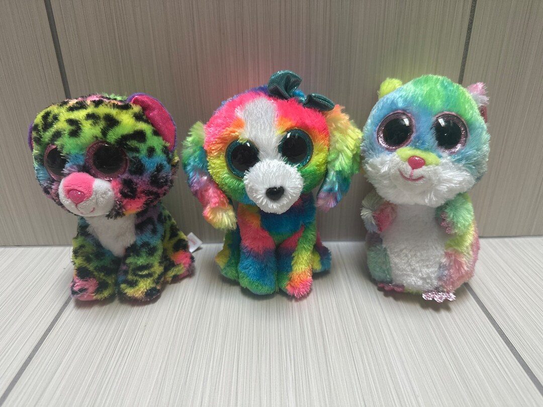 Ty Tagless “ Dotty ~ Lola ~ Rodney “ Beanie Boos - Etsy