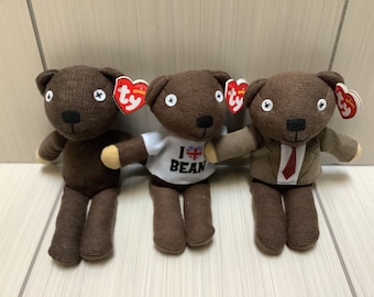 Mr Bean Teddy Plushies - Etsy