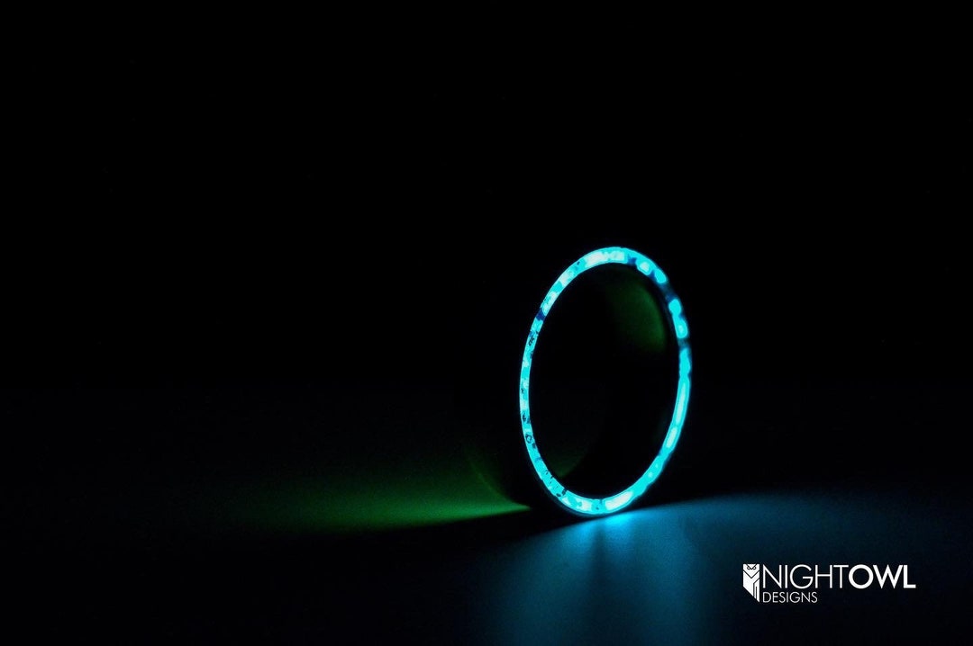 The Tron Ring in Stainless Steel - Etsy