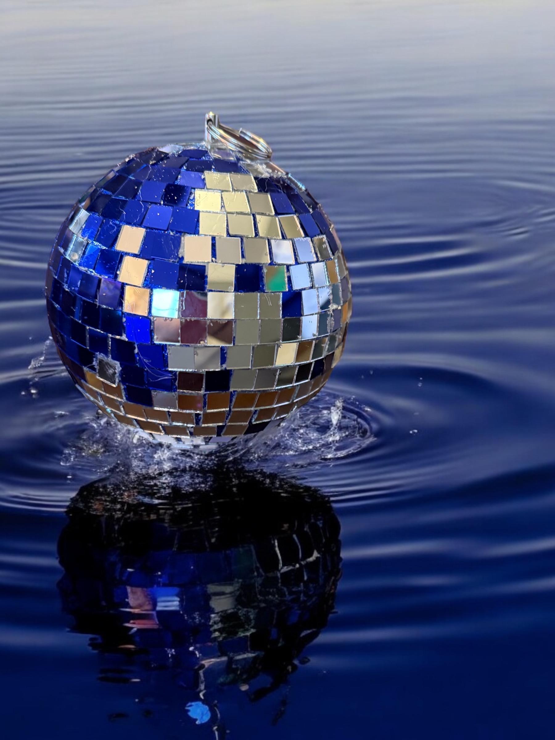 Detroit Disco Ball Disco Mirror Ball Lions Tailgate Dance Party & Home ...