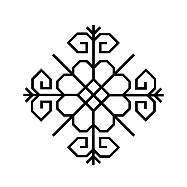 Latvian Symbol Printable Coloring Pages digital Download PDF Latviesu ...