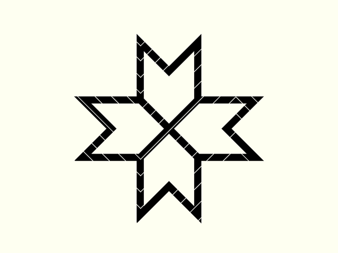 Latvian Auseklis - Set of 5 -latvian Morning Star - Māras Krusts-raksts ...