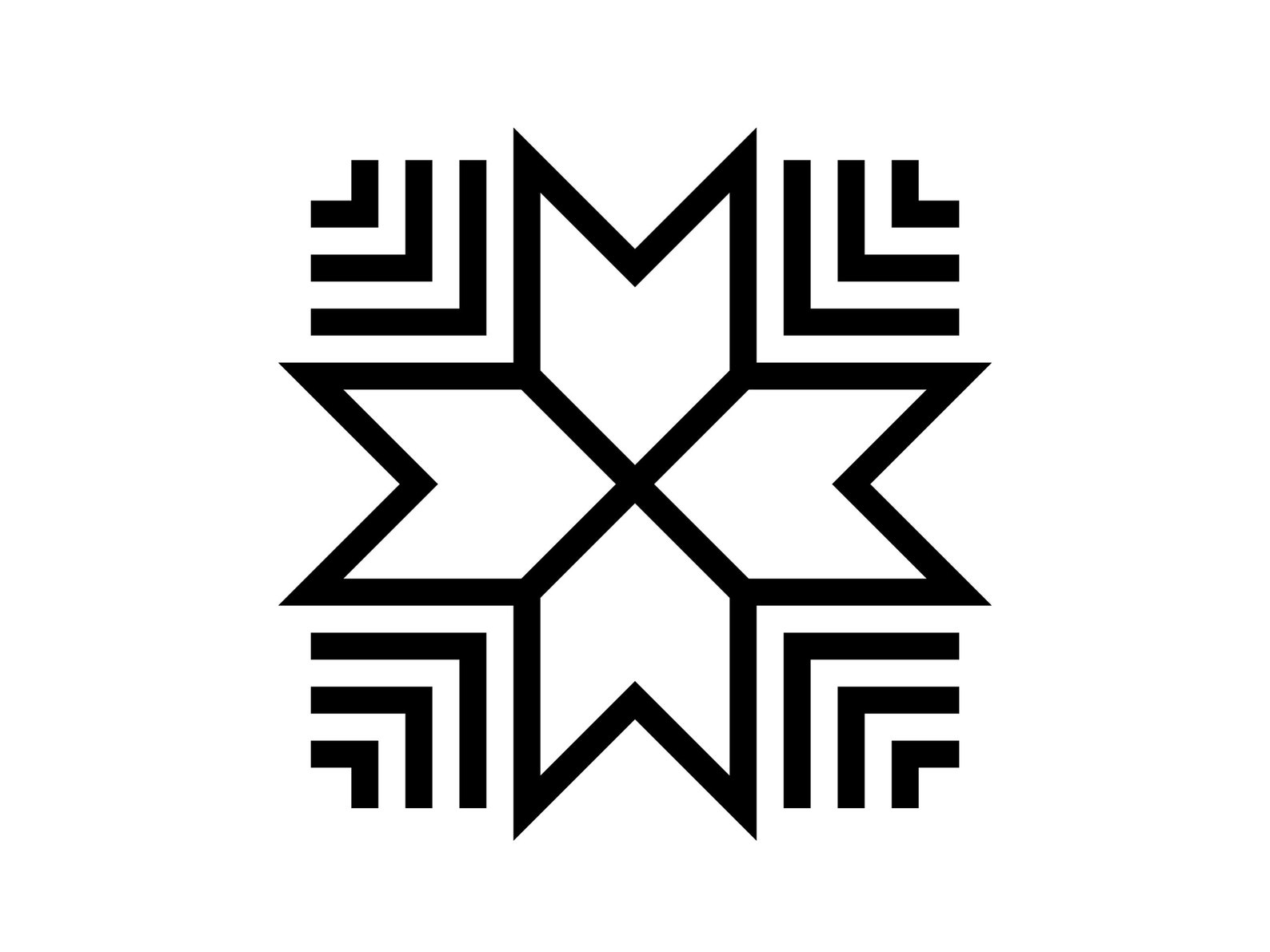 Auseklis 4 Symbol Star Latvian SVG DXF PNG Latvju Raksts Embroidery ...