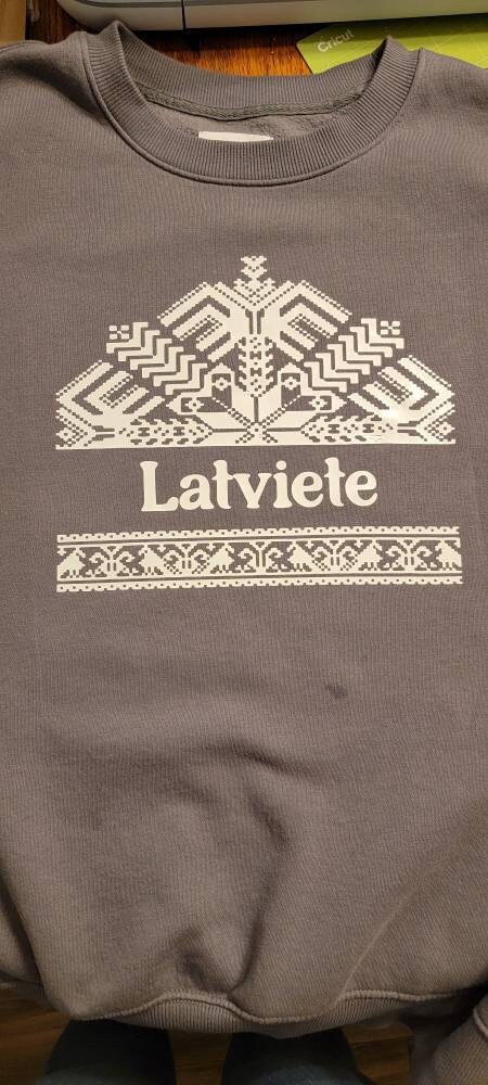 Latvian Shirt Embroidery Design: Rucava Folk Costume (SVG DXF PNG) - Etsy