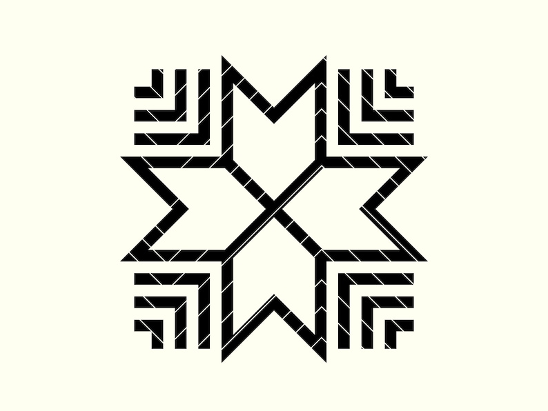 Latvian Auseklis - Set of 5 -latvian Morning Star - Māras Krusts-raksts ...