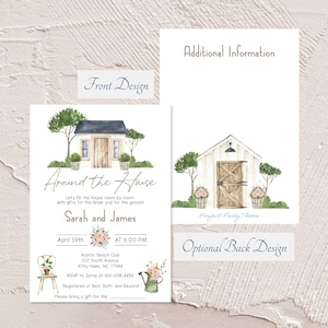 Couples Shower Invitation Around the House Couples Wedding Shower ...