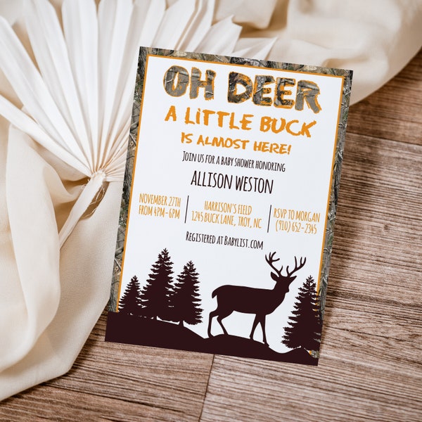 Hunting Baby Shower - Etsy