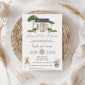 Couples Shower Invitation Around the House Couples Wedding Shower ...