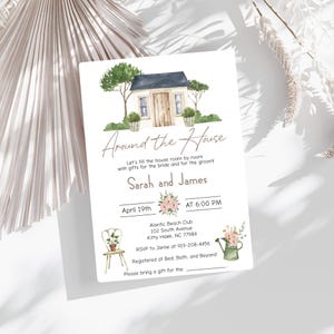 Couples Shower Invitation Around the House Couples Wedding Shower ...