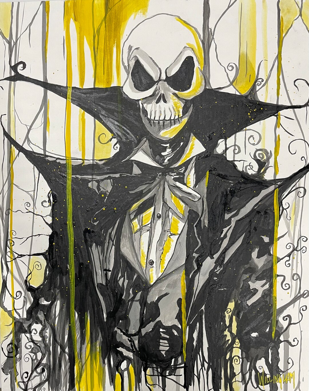 Jack Skellington NBC Wall Art Print - Etsy