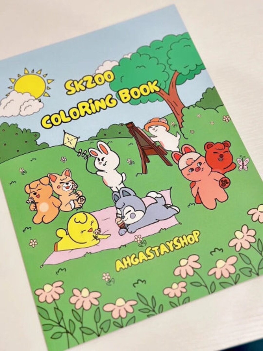 SKZOO Coloring Book - Etsy