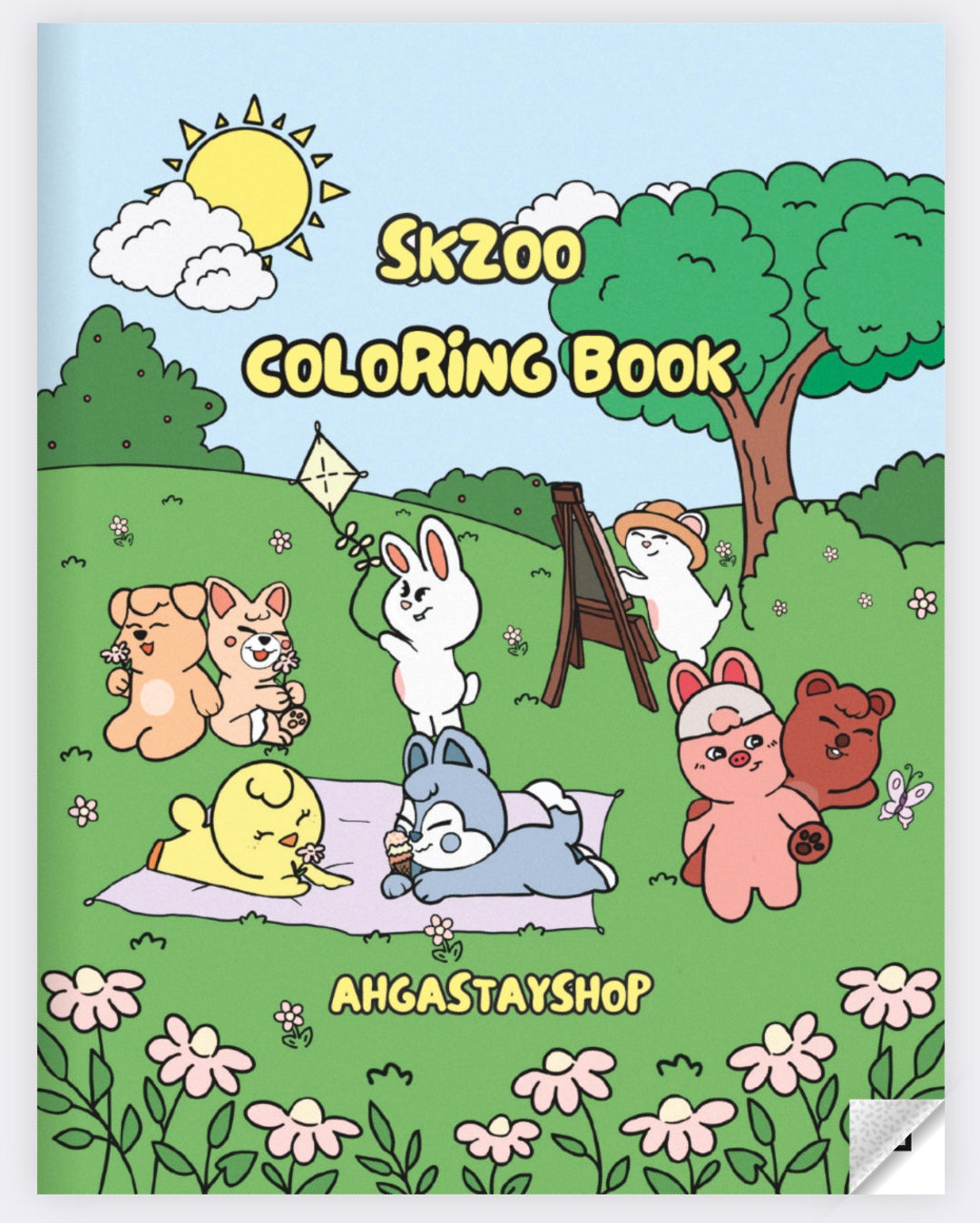 Coloring Book SKZOO - Etsy