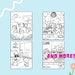 SKZOO Coloring Page Set - Digital Download - Etsy