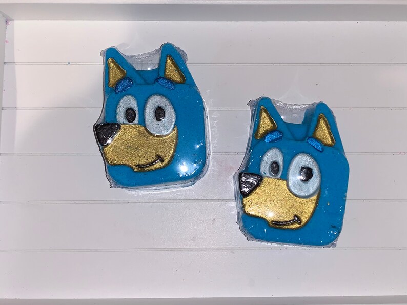 Bluey Bath Bomb Bluey Gifts for Kids Kids Character Bath | Etsy UK